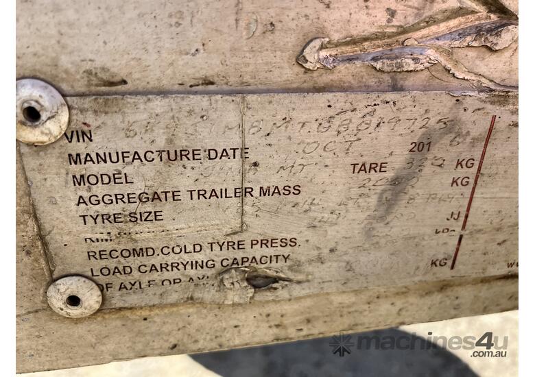 Buy Used 2016 jimboomba trailers 2016 Jimboomba Trailers JIMB MT Plant ...