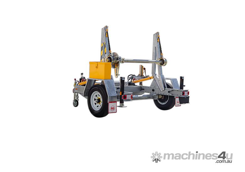 New 2020 redmond gary REDMOND GARY 1 7 Tonne Self Loading Cable Trailer ...