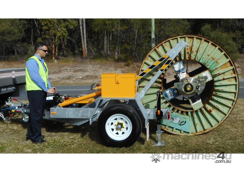 New 2020 redmond gary REDMOND GARY 1 7 Tonne Self Loading Cable Trailer ...