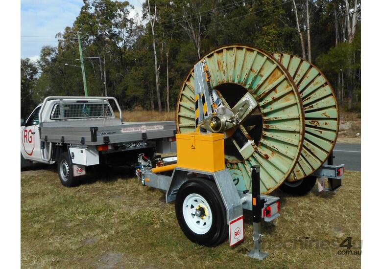 New 2020 redmond gary REDMOND GARY 1 7 Tonne Self Loading Cable Trailer ...