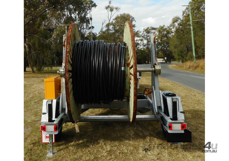 New 2020 redmond gary REDMOND GARY 1 7 Tonne Self Loading Cable Trailer ...