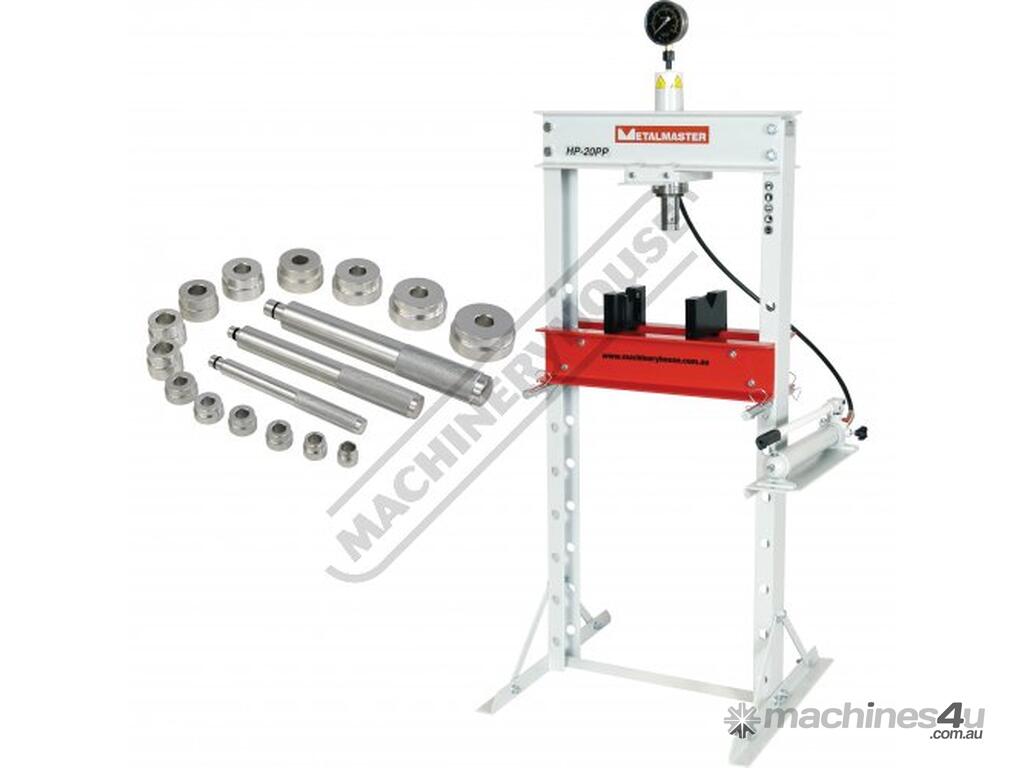 New toolmaster HP-20PP Workshop Hydraulic Press Bush Driver Set 20 ...