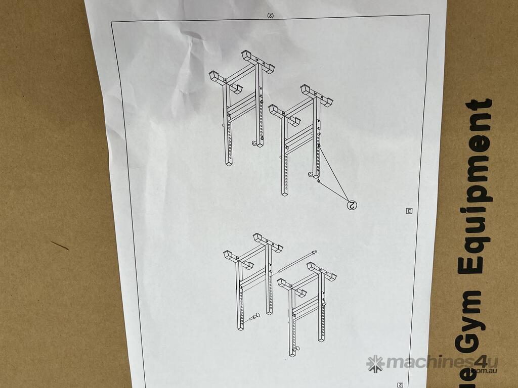 Used Free Standing Rig Nirvana Fitness Item no NTFSS02 Power Equipment ...