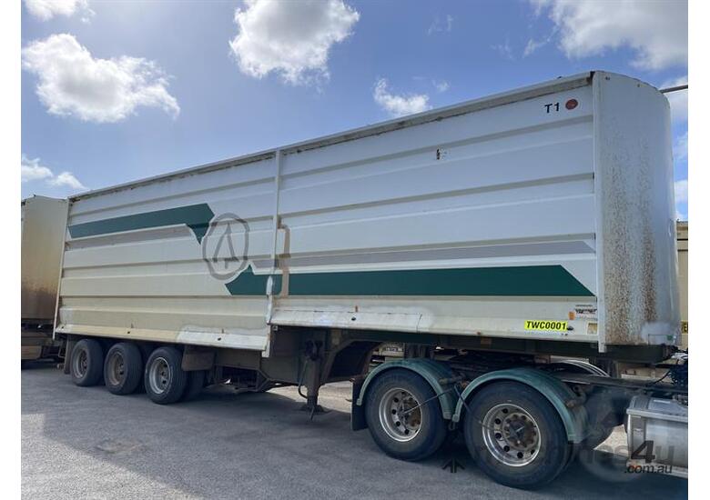 Buy Used AMB AMB TRI 470 Tip Through Chip Trailers in , - Listed on ...