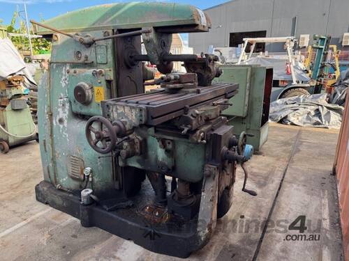 Used Pacific FU-4 Universal Mill (1099016) - Listed on Machines4u