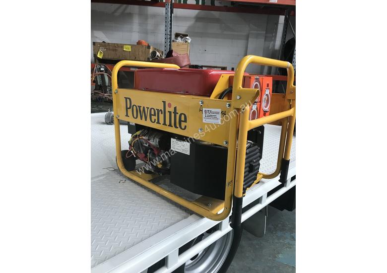 Used powerlite Powerlite 6 KVA Generator 13 HP Petrol Engine Portable ...