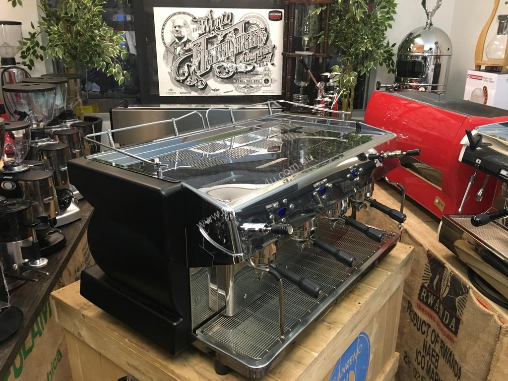 Used ruggero EXPOBAR RUGGERO 4 GROUP BLACK ESPRESSO COFFEE MACHINE ...