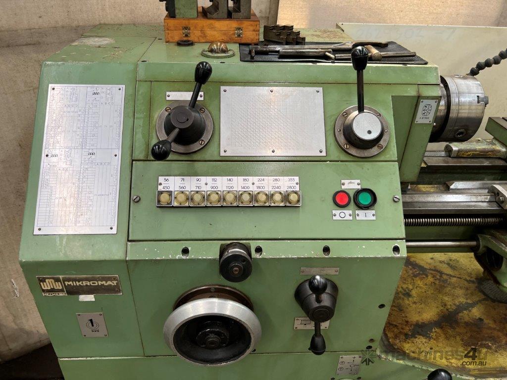 Used WMW Heckert Mickromat DLZ315 x 500 Gap Bed Lathes (836816)