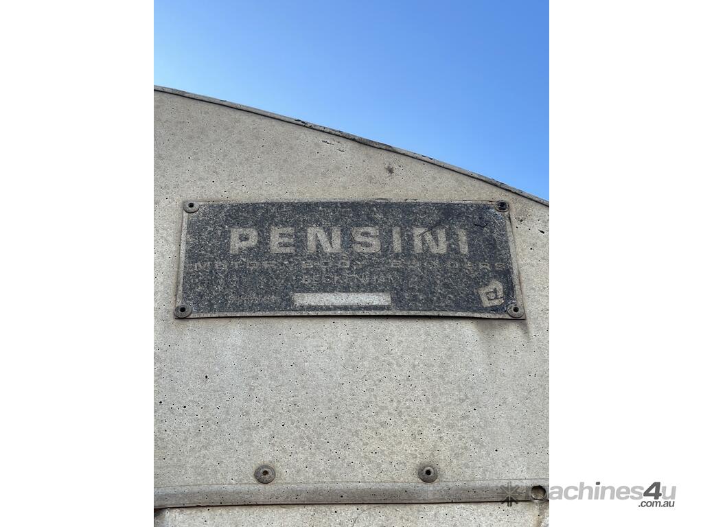 Buy Used 1988 pensini approx 1988 Pensini Bitumen Dog Trailer Tanker ...