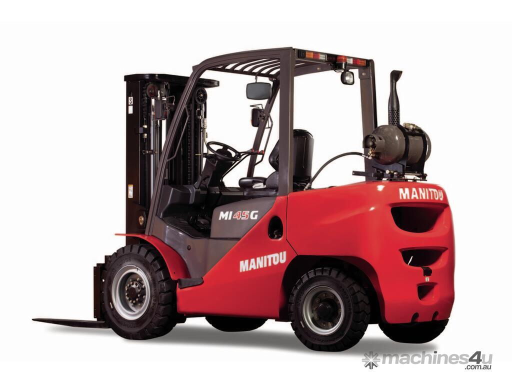 Used 2017 manitou MI50G Counterbalance Forklifts (950716)