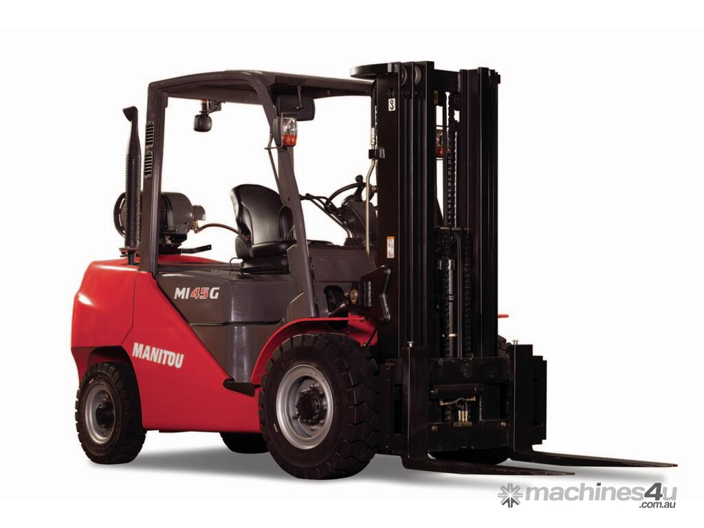 Used 2017 manitou MI50G Counterbalance Forklifts (950716)