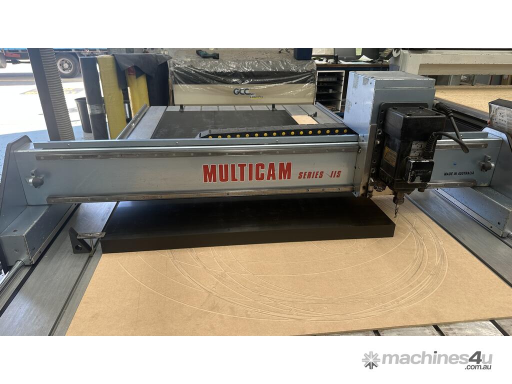 Used 1999 multicam SERIES IIS Flatbed Nesting CNC (1168617) - Listed on Machines4u
