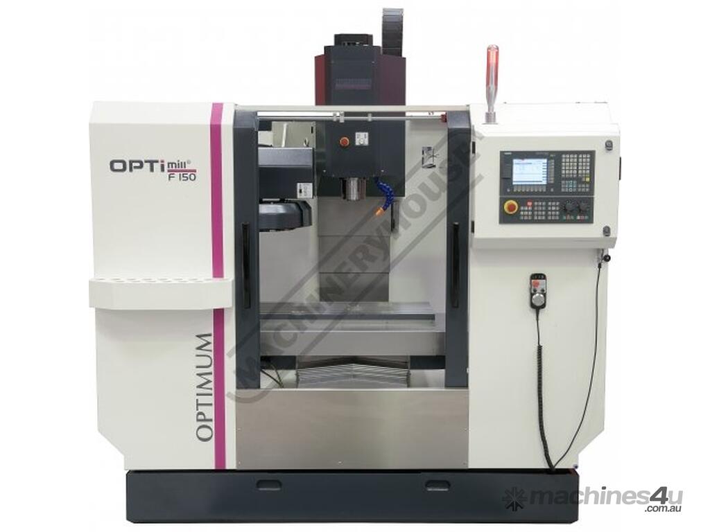 New optimum F150E OPTi-Mill Optimum CNC Milling Machine X 750mm Y 500mm ...