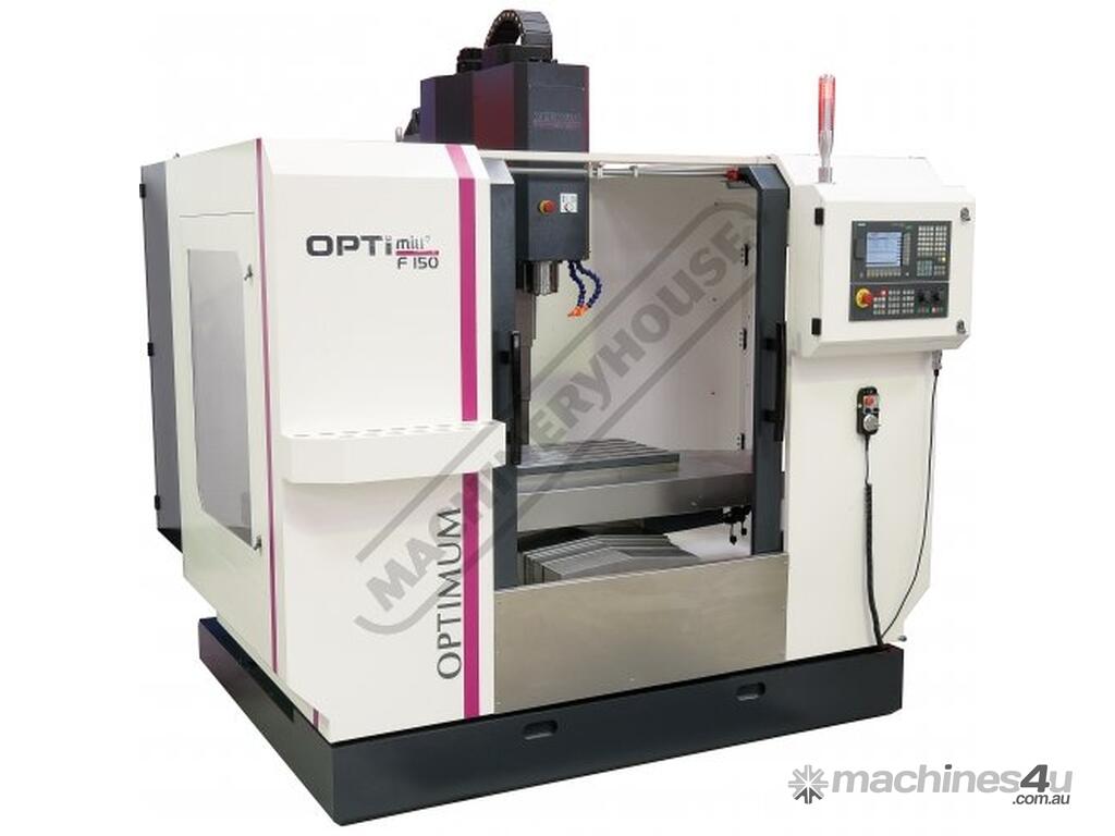 New optimum F150E OPTi-Mill Optimum CNC Milling Machine X 750mm Y 500mm ...