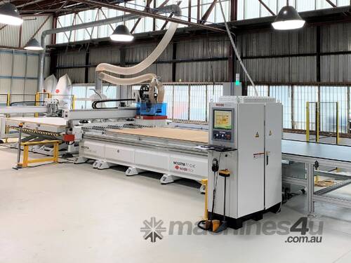 New 2020 Wood Tech 3700 x 1800mm Flatbed CNC Nesting Auto Label Loading ...