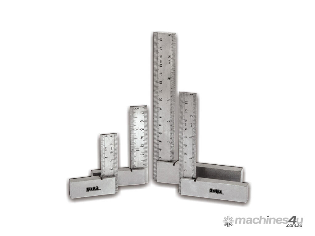 New Soba Graduated Precision Squares 4Pce Set 150683 by Soba Carpentry ...