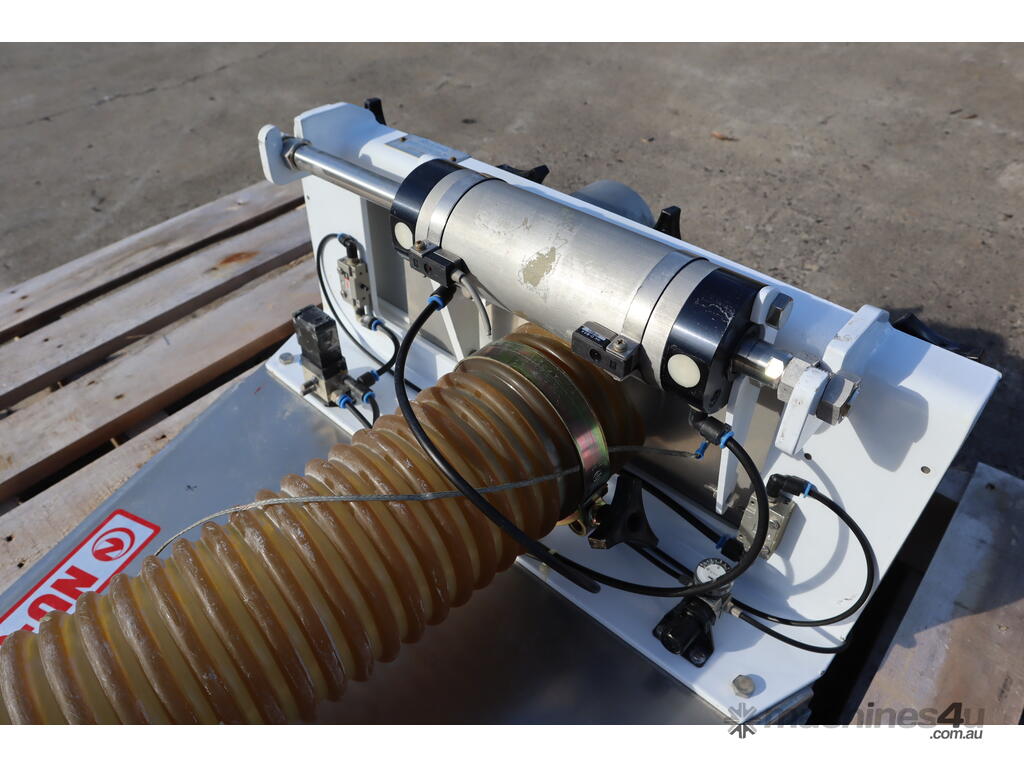 Used nucon 100mm Tube Selector Valve 2-way Diverter - Nu-con TSV-100 ...