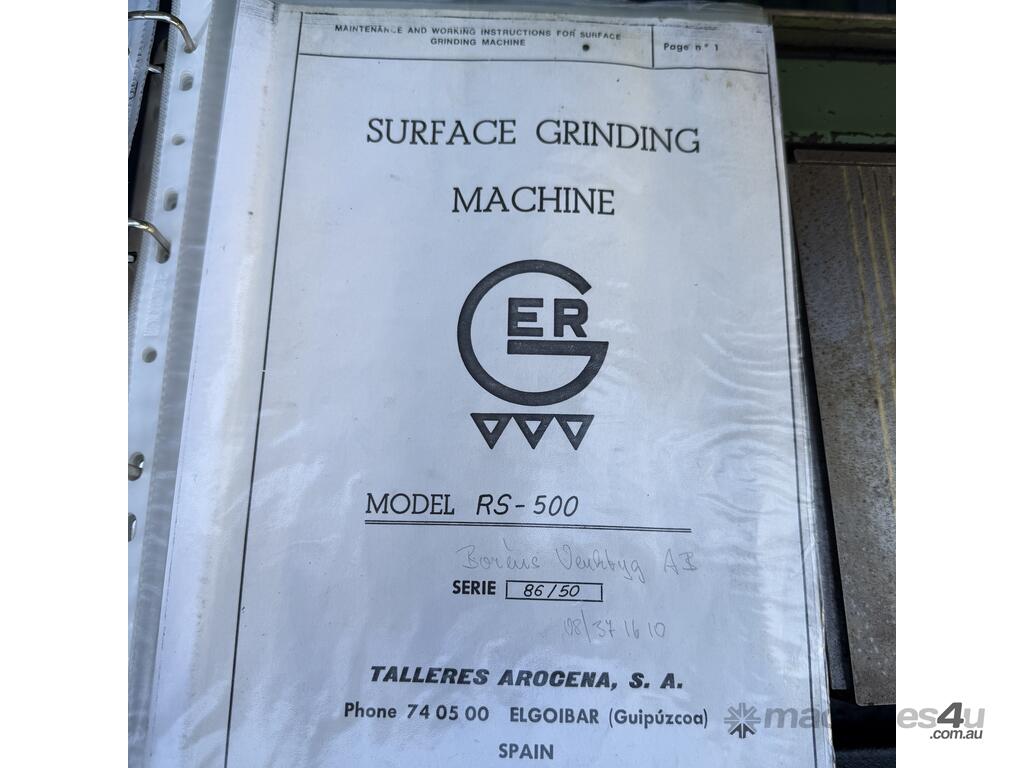 Used ER ER Surface grinders (1054718)