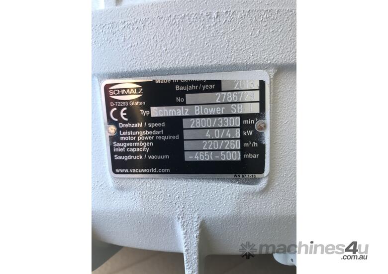 Used 2013 schmalz Schmalz Jumbo Ergo 110 Vuccum Lifter - MUST GO Vacuum ...