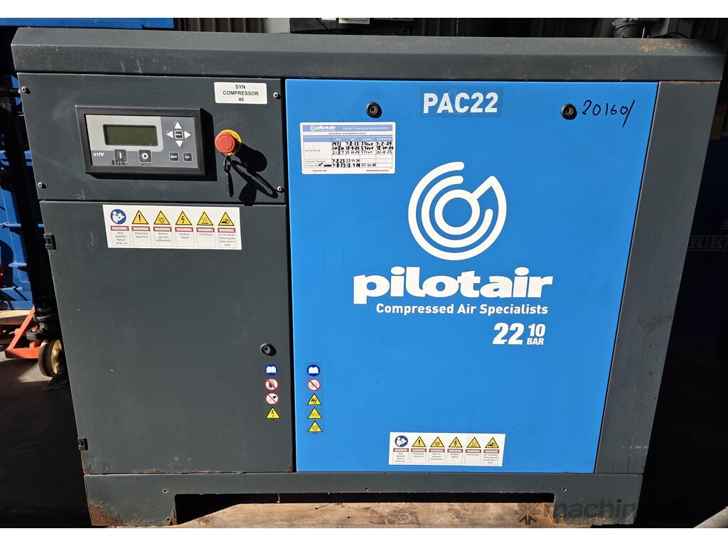 Used Atlas Copco PILOT PAC22 30hp ATLAS GA22VSD GA37VSD VSpd FOCUS 20hp ...