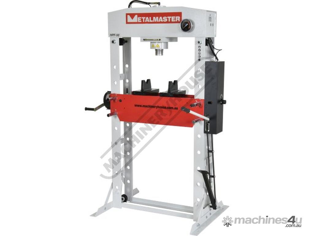 New metalmaster HPF-50 Industrial Hydraulic Press - 50 Tonne Robotic ...