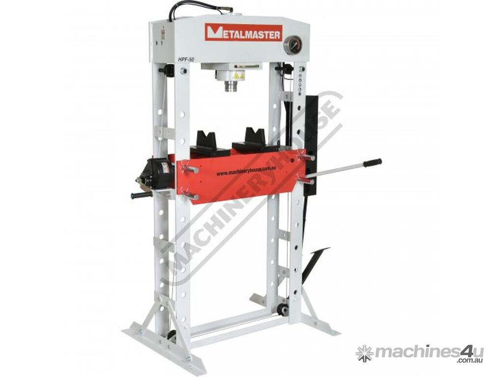 New metalmaster HPF-50 Industrial Hydraulic Press - 50 Tonne Robotic ...
