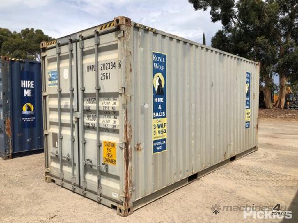 Used 20 High Cube General Purpose Container Manufactured In May 2008 ...