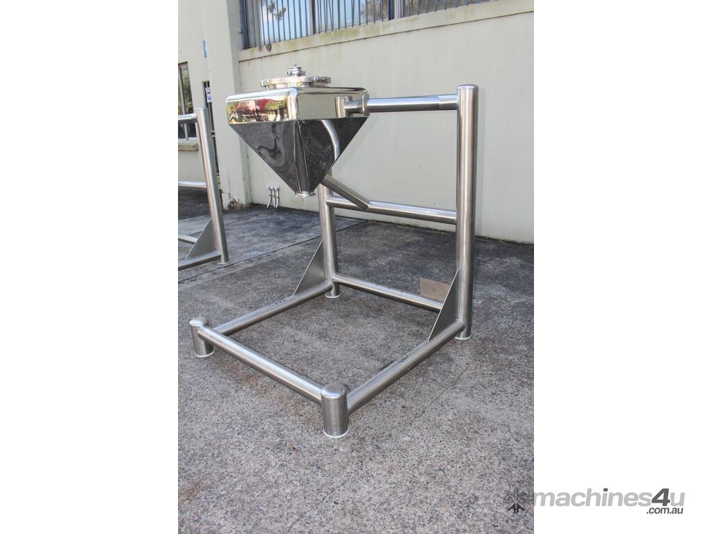 used gea Stainless Steel Hopper with Stand Powder Hopper in CONDELL ...