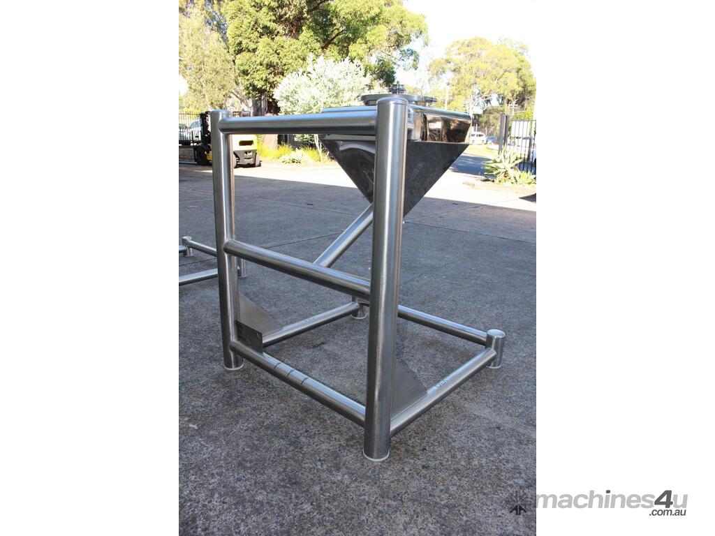 used gea Stainless Steel Hopper with Stand Powder Hopper in CONDELL ...