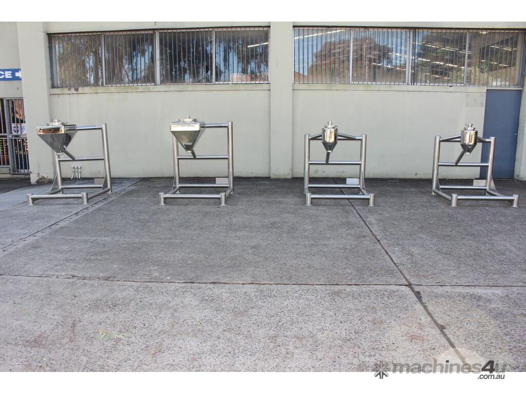 used gea Stainless Steel Hopper with Stand Powder Hopper in CONDELL ...