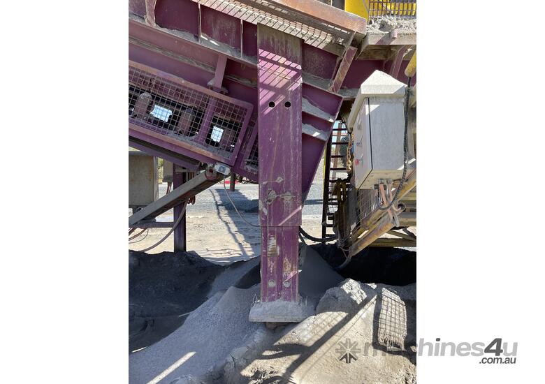 Used Parker Plant. Screen 20 x 6 Triple deck screen Skid mounted frame ...