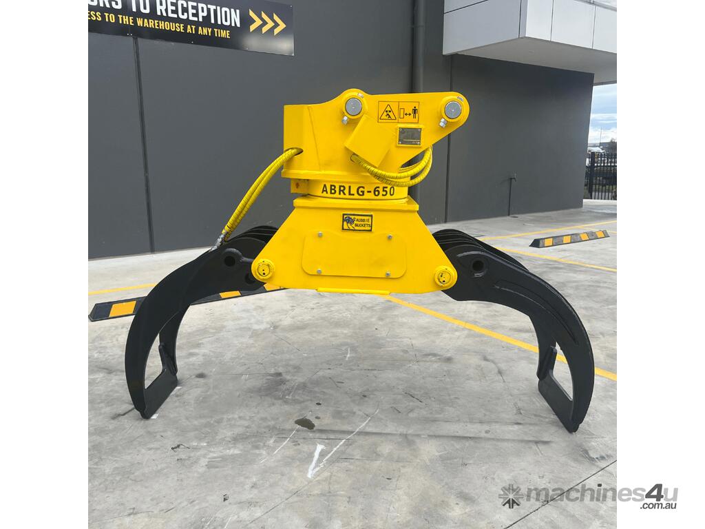 New Aussie Buckets Rotating Fixed Log Grapple 16T-25T Logging Machines ...