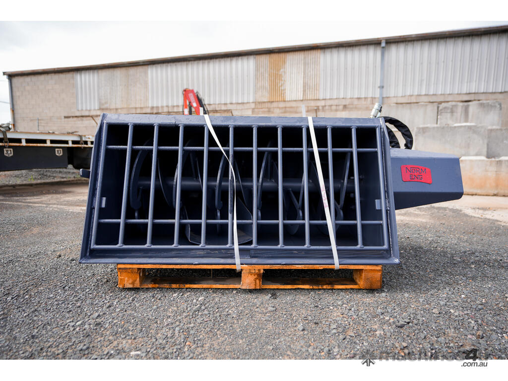 New norm engineering NORM Skid Steer CONCRETE BATCHING BUCKET Skid ...