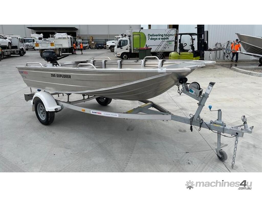 Used quintrex Quintrex 390 Explorer Boats (1097719) - Listed on Machines4u