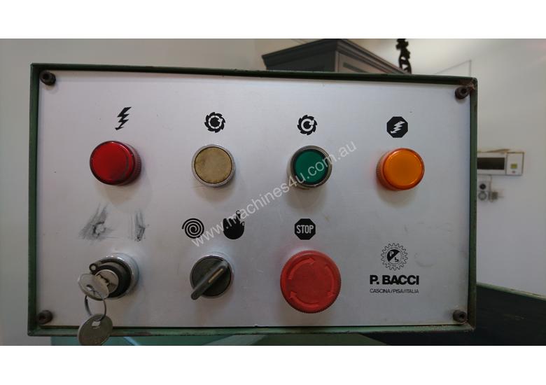 Used bacci Bacci Round End Tenoner For Woodwork Single End Tenoner in ...