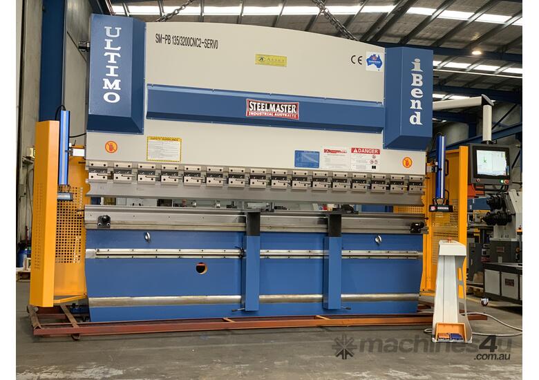 New 2020 steelmaster 3200mm x 135Ton Graphical 2 Axis CNC Servo Driven ...