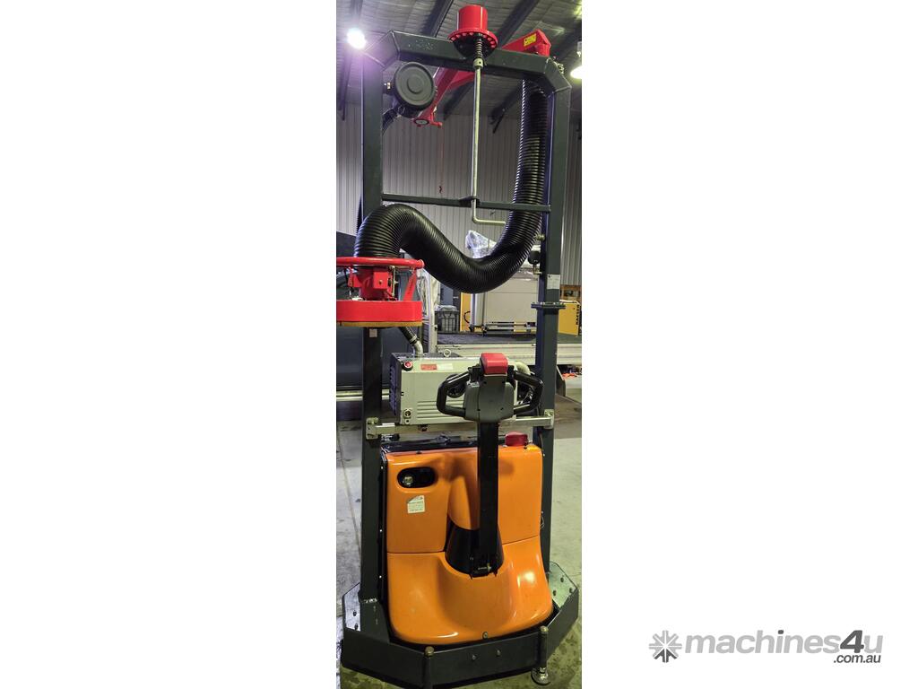 Used Al-Lift MOBILE 50kg VACUUM LIFTER WALKIE Pack Stacker Jib Crane ...