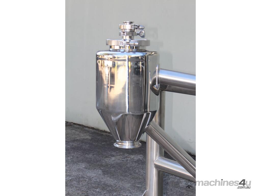 used gea Stainless Steel Hopper with Stand Powder Hopper in CONDELL ...