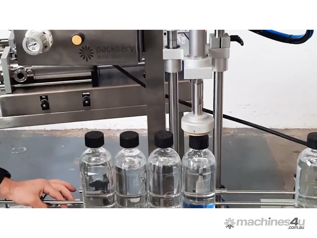 New Packserv PCM-1A-E Cappers in MARRICKVILLE, NSW