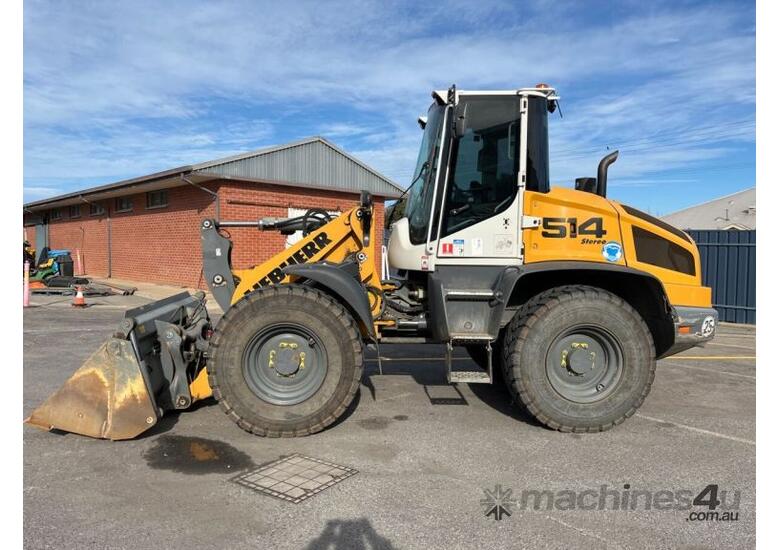 Used 2019 liebherr 2019 Liebherr L514 Articulated Front End Loader Ride ...