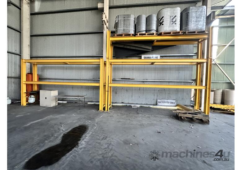 Used x6 Steel Fabricated Heavy Duty Coil Racks Racking/Shelving/Storage ...