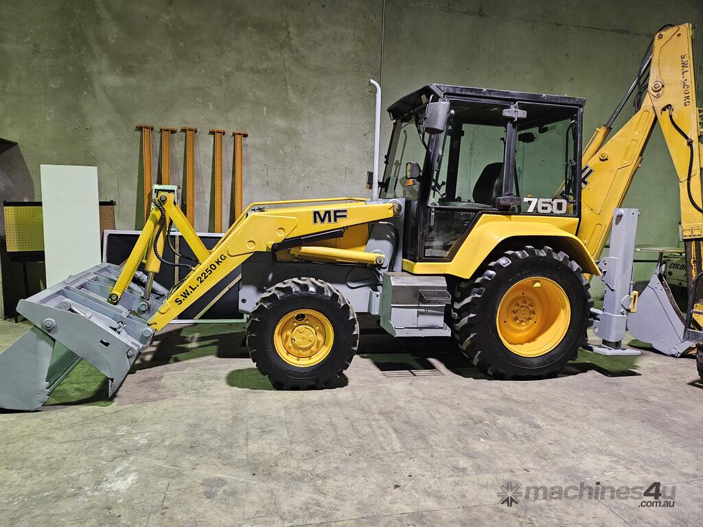 Used 1993 Massey Ferguson 750 Backhoe In Melbourne Vic