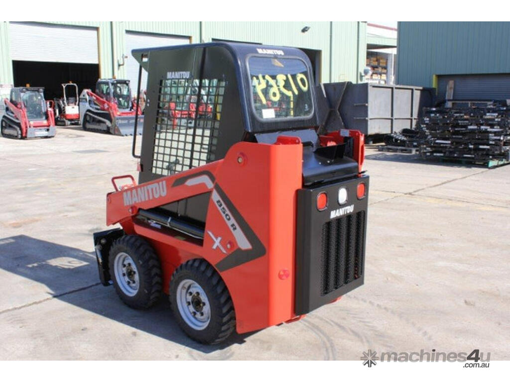 New manitou MANITOU 850R Skid Steer Loader 1 4T with 4in1 Bucket Skid ...