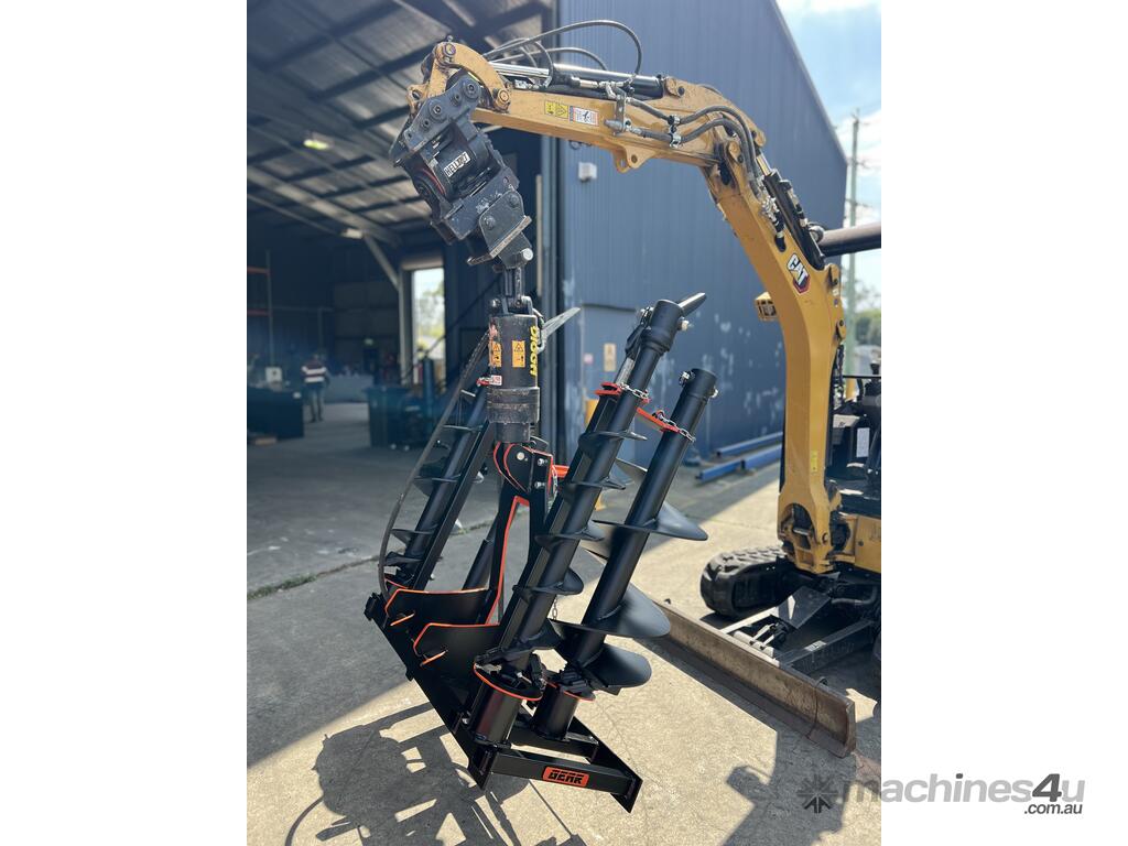 New 2024 GEAR ATTACHMENTS GEAR-Rack-Maxi-PD3 Excavator Auger (1075202)
