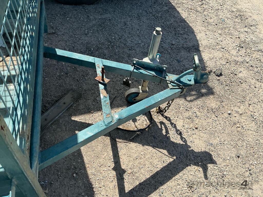 Buy Used 1985 unbranded 1985 Unbranded Single Axle Box Trailer Trailers ...