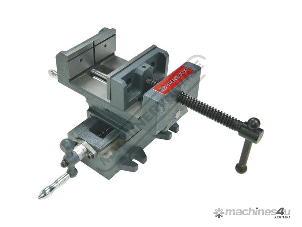 New toolmaster V1204 Compound Drill Vice 105mm Jaw Width 100mm Jaw ...