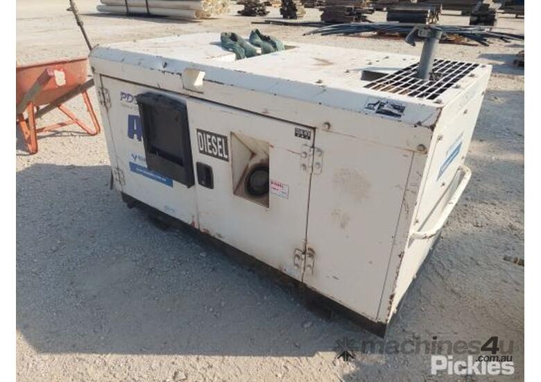 Used 1992 Hours Showing Airman Air compressor Diesel powered Model No ...