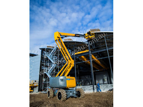 New haulotte Haulotte 60ft Electric Knuckle Boom Lift Powerful Perfect for High-Precision Tasks ...