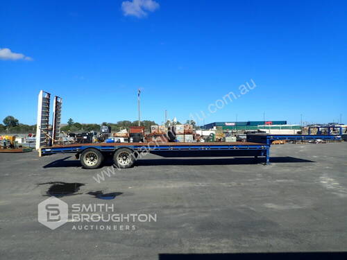 Buy Used 2014 PACIFIC TRAILERS ST2 TANDEM AXLE DROP DECK TRAILER Drop ...