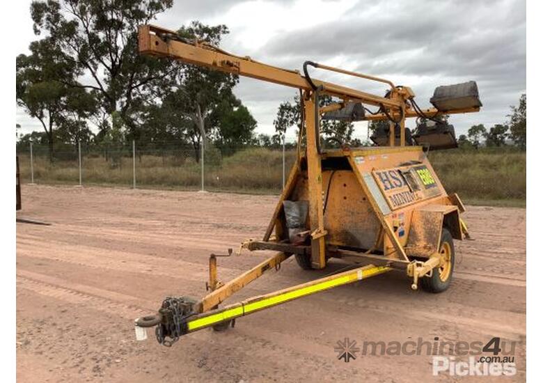 Used 2007 allight 2007 Allight Single Axle Light Tower Trailer Mobile ...